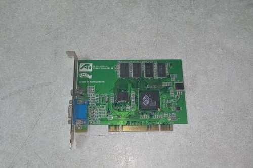 Видеокарта ATI Rage LT Pro 8Mb PCI P/N 109-54100-0
