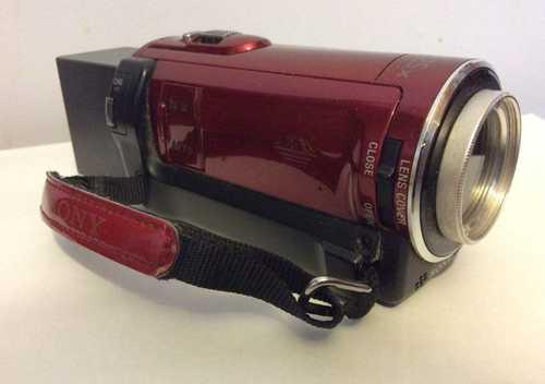 Кинокамера Sony HDR-CX110E, красного цвета