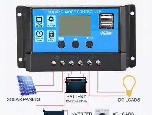 Контролер заряда солнечной батареи