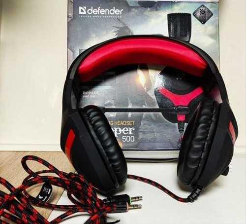 Игровая гарнитура Defender Scrapper 500 Black/Red