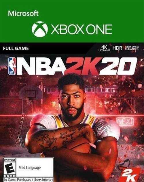 NBA 2K20 (Xbox, цифровой код)