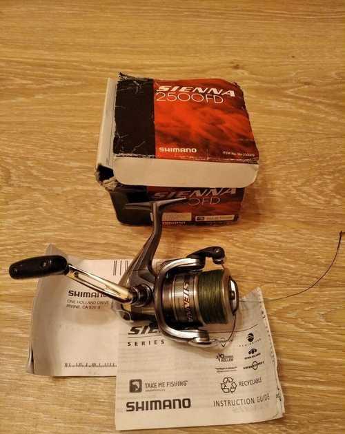 Катушка Shimano sienna 2500 fd