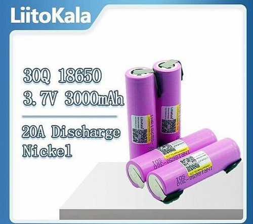 Аккумулятор Liitokala 30Q 18650