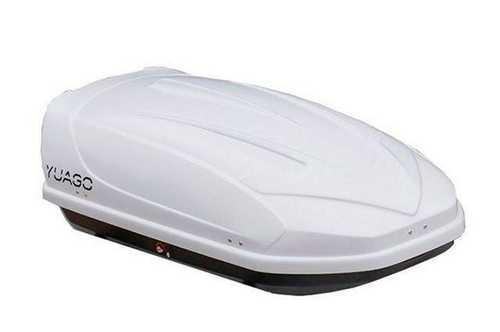 Автобокс Yuago Optima Euro Lock белый 145х86х46 см