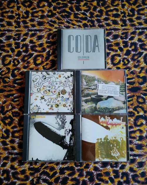 Cd диски LED zeppelin (made IN USA)