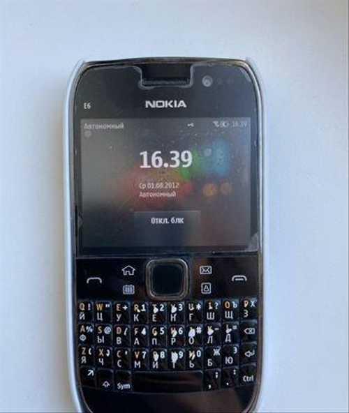 Телефон Nokia E6