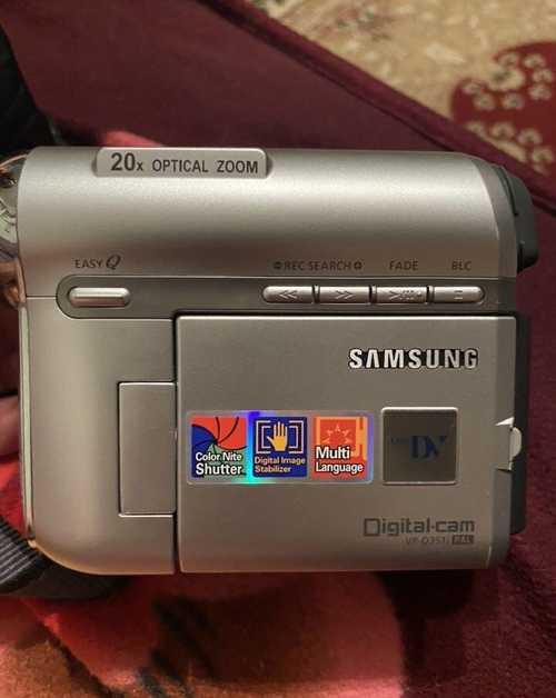 Видеокамера Samsung digital -Cam vp-D351i pal