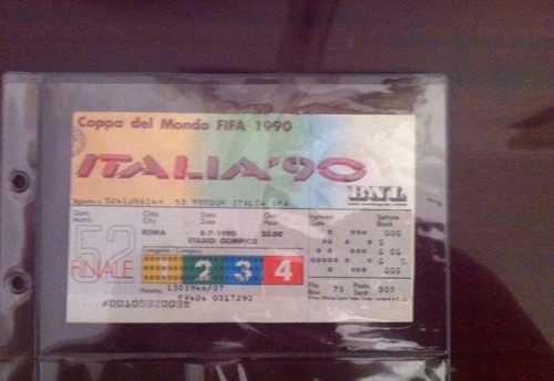 Чм по футболу 1990г