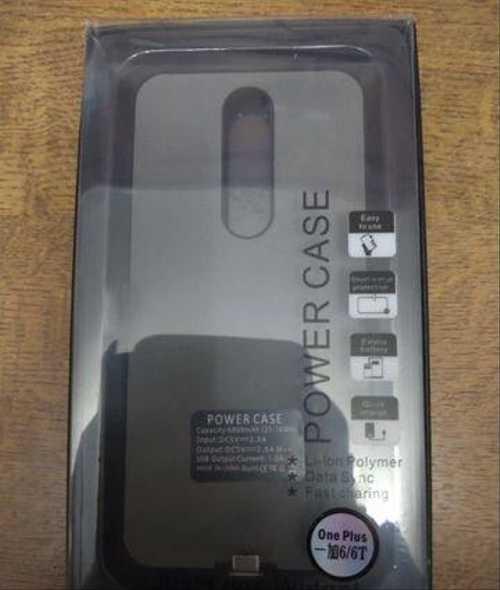 Аккумулятор-чехол OnePlus 6/6T 6800 mAh