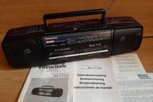 Кассетная Hi-Fi магнитола Panasonic Matsushita 80е