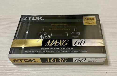 Аудиокассета TDK MA-XG 60