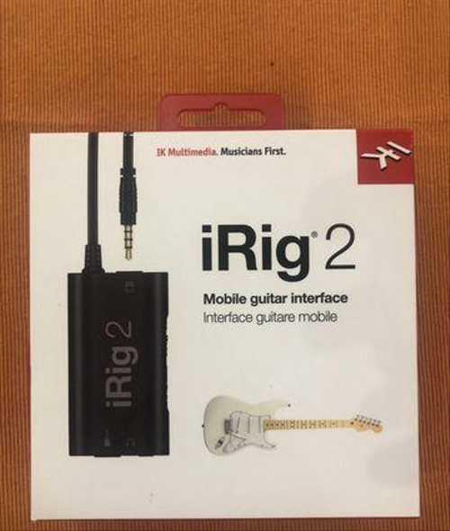 IRig 2 гитарный интерфейс