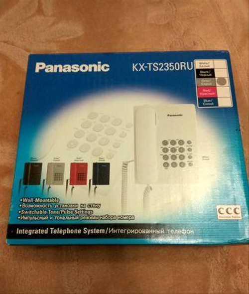 Схема телефона panasonic kx ts2350ru