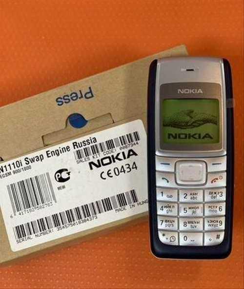 Телефон Nokia 1110i. Новый