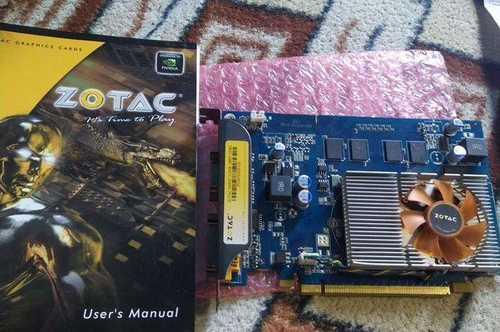 Видеокарта VGA zotac NV GF 9400GT (512mb) DDR2