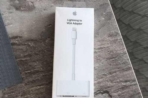 Адаптер-переходник Apple Lightning to vga