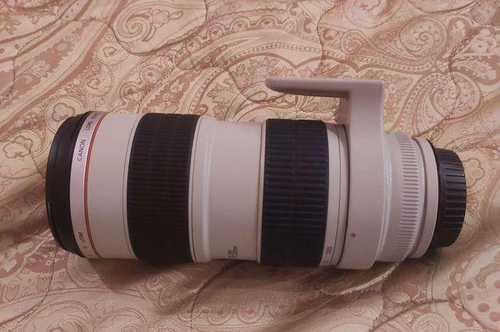 Телеобъектив Canon zoom lens ef 70-200mm 1:2.8 l i