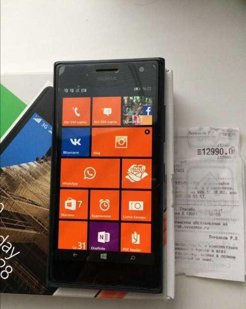 Продаётся Nokia Lumia 730 Dual sim
