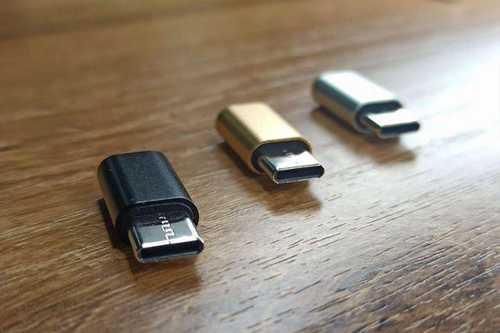 Адаптер переходник c microUSB на Type-C