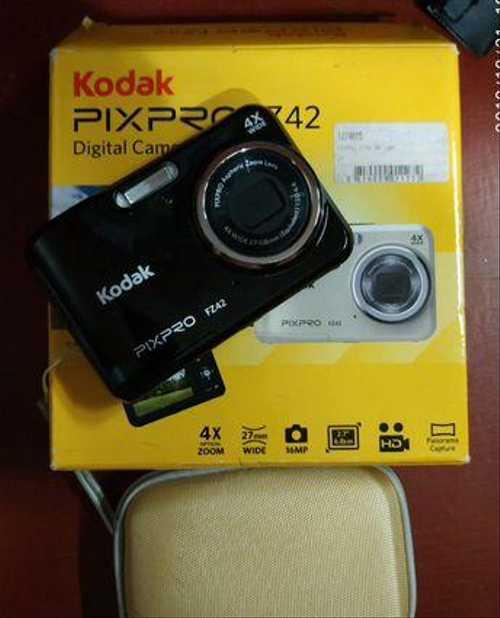 Новый Фотоаппарат Kodak Pixpro FZ 42