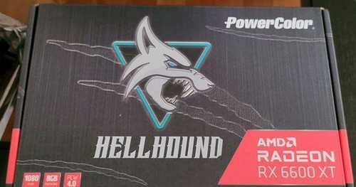 Видеокарта RX 6600 XT PowerColor Hellhound