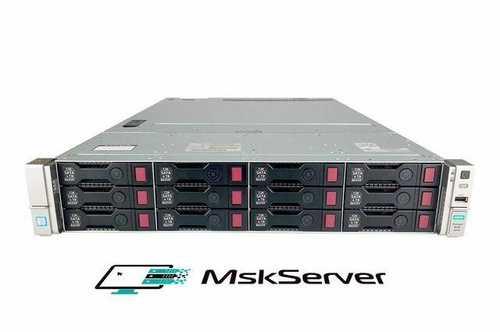 Сервер HP DL80 Gen9 12xLFF 2x E5-2660v4 512Gb