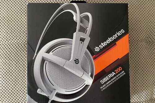 Игровые наушники Steelseries Siberia 200 Белые
