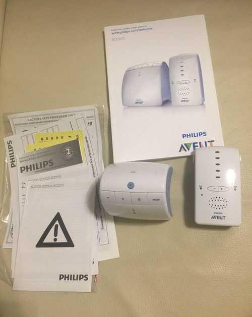 Радионяня philips avent scd510