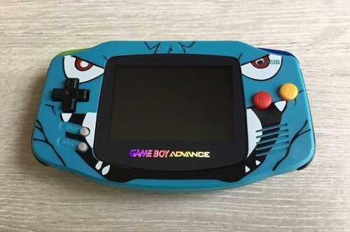Gameboy Advance мод с экраном от AGS - 101