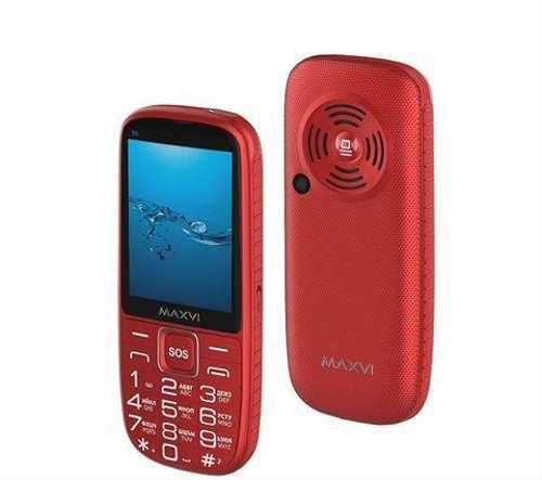 Телефон Maxvi B9 Red (новый)