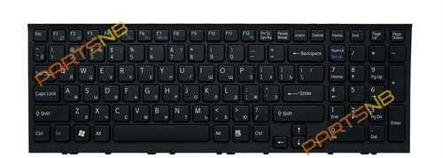 Клавиатура для ноутбука sony VPC-EH с рамкой