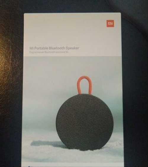 Колонка Xiaomi Mi Portable Bluetooth Speaker
