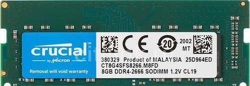 Crucial CT8G4SFS8266.M8FD 8GB DDR4-2666
