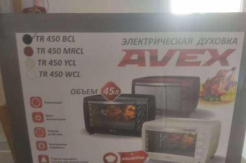 Avex tr 450 bcl электрическая духовка