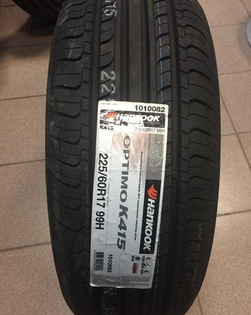 Hankook optimo k415 99h. 225/60r17 Hankook k415 99h.