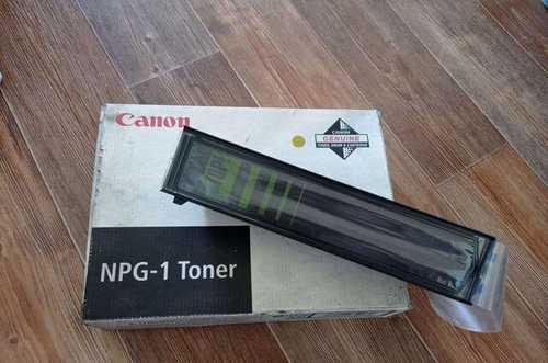 Тонер картридж canon NPG-1