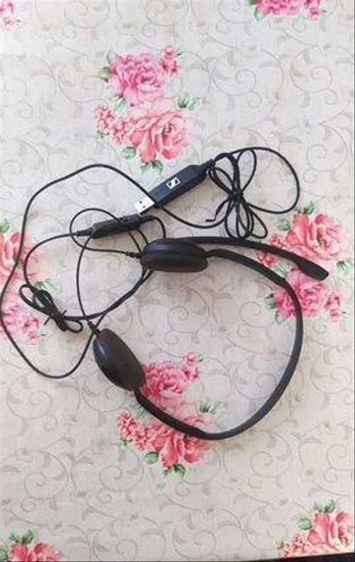 Компьютерная гарнитура. Sennheiser PC 8 USB