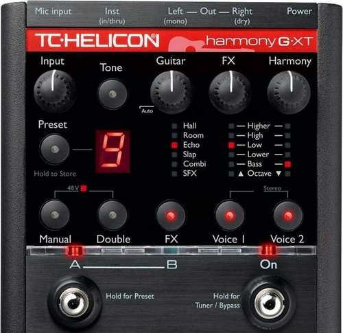 Гитарный процессор TC Helicon VoiceTone Harmony G