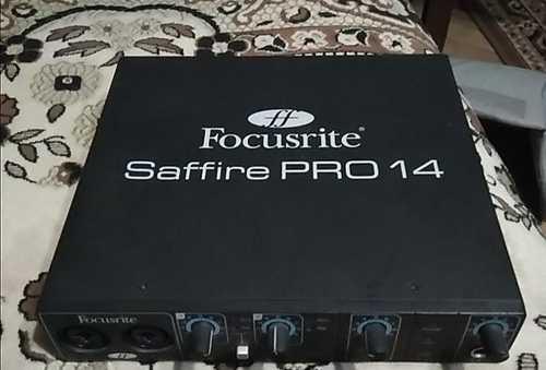 Звуковая карта focusrite saffire pro 14