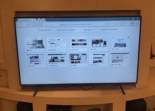 Телевизор samsung 65" UHD 4K Smart TV RU7100 Serie