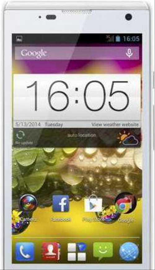 Смартфoн ZTE Blade G Lux(белый)