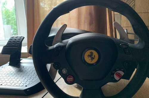 Игровой руль thrustmaster ferrari 458