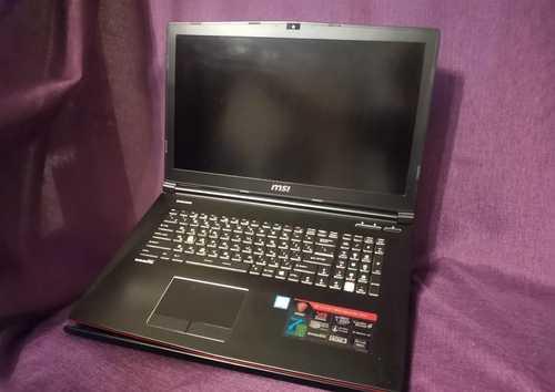 Ноутбук MSI GE72MVR 7RG apache pro