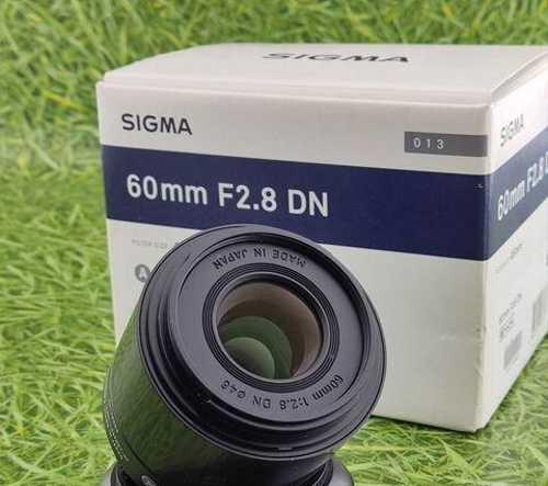 Sigma AF 60mm f/2.8 DN Art Micro 4/3 продажа/обмен