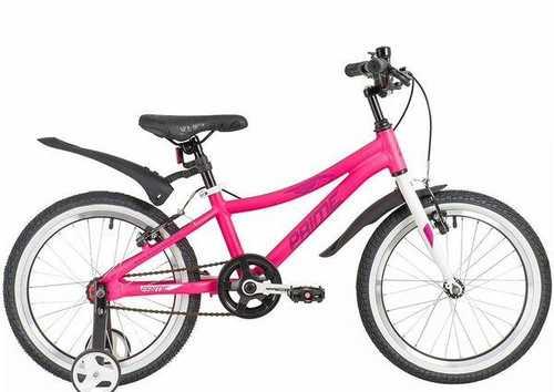 Novatrack 18" Prime V-brake розовый (2020)