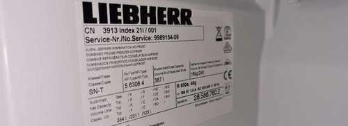Холодильник liebherr 3913