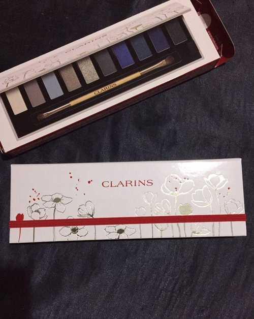 Палетка теней clarins (люкс марка)