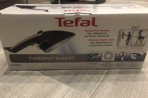 Ручной отпариватель tefal tween nano dv9001