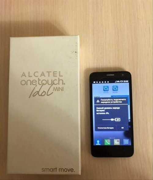 Продам смартфон Alcatel one touch idol mini модель