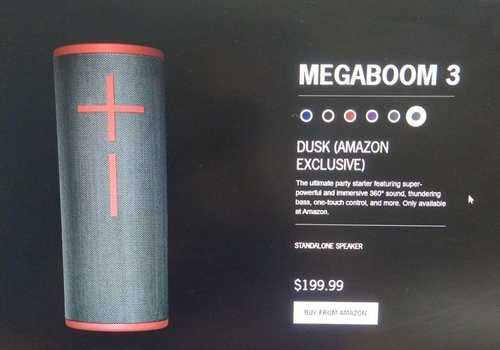 Колонка Ultimate ears megaboom 3